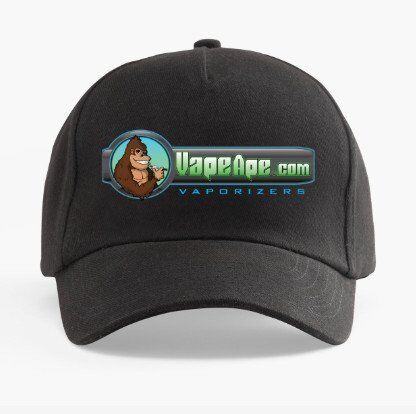 Vape Ape Original - Baseball Cap Black w/Logo - VapeApe